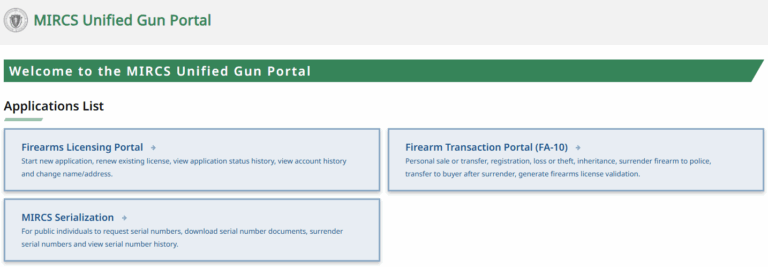FIREARMS LICENSING – Northborough Police Department